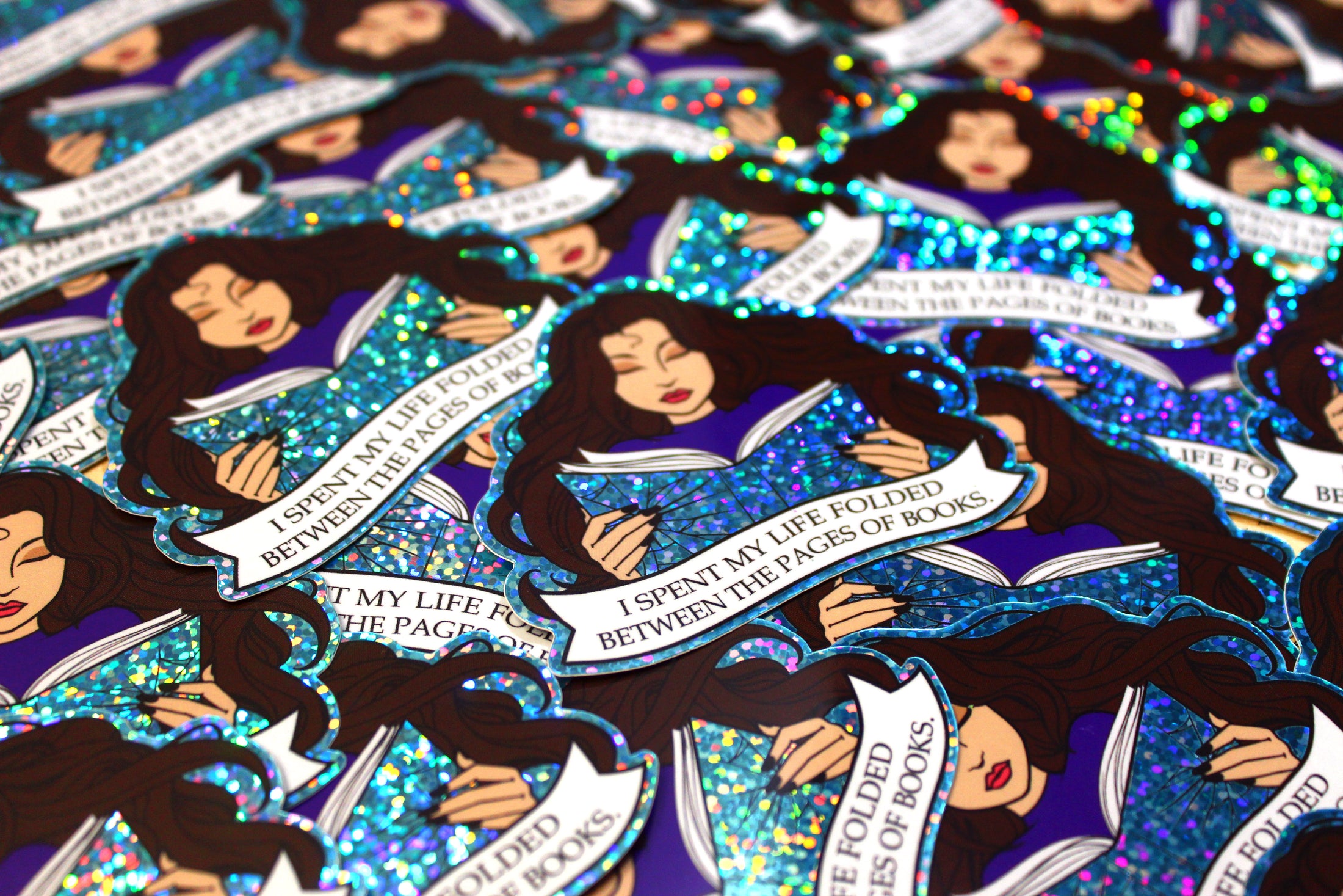 Shatter Me Bookish Glitter Sticker – Juliette Quote Waterproof Vinyl ...